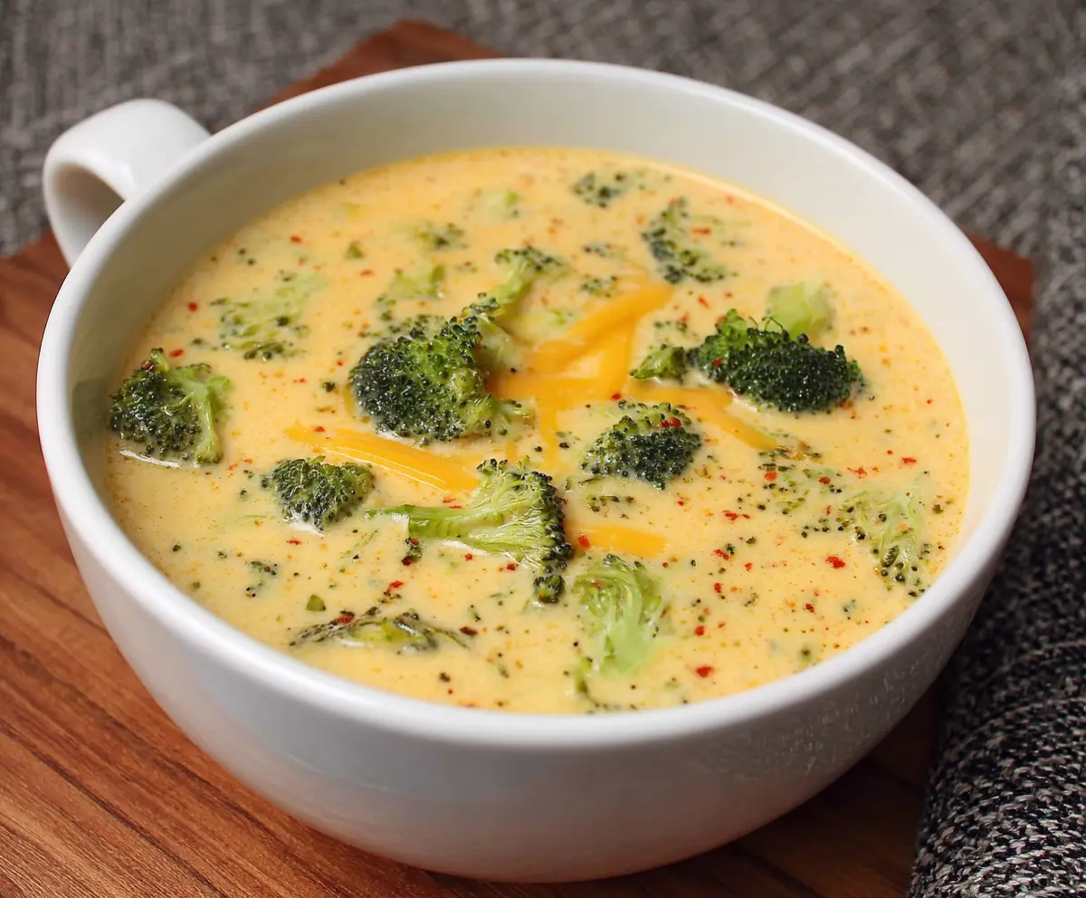 Panera Broccoli Cheese Soup - Eat With Vera